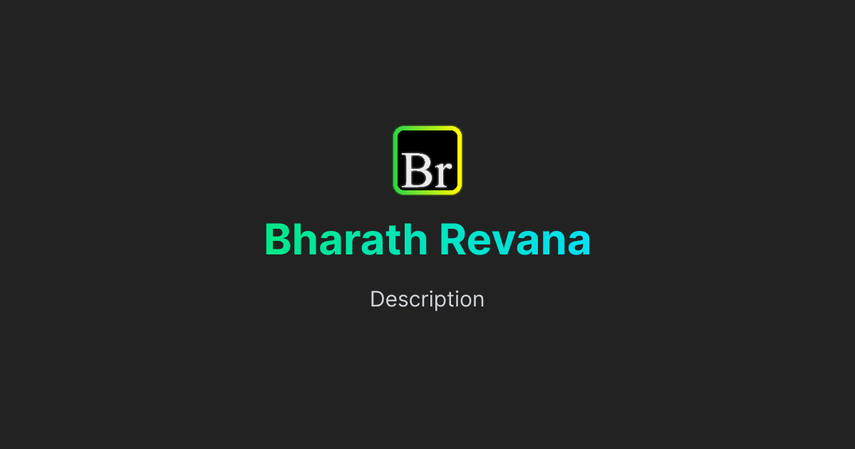 Bharath Revana